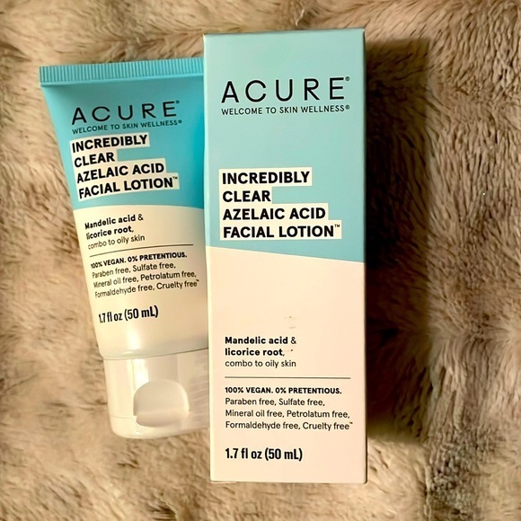 Acure | Skincare | Acure Incredibly Clear Azelaic Acid Facial Lotion ...